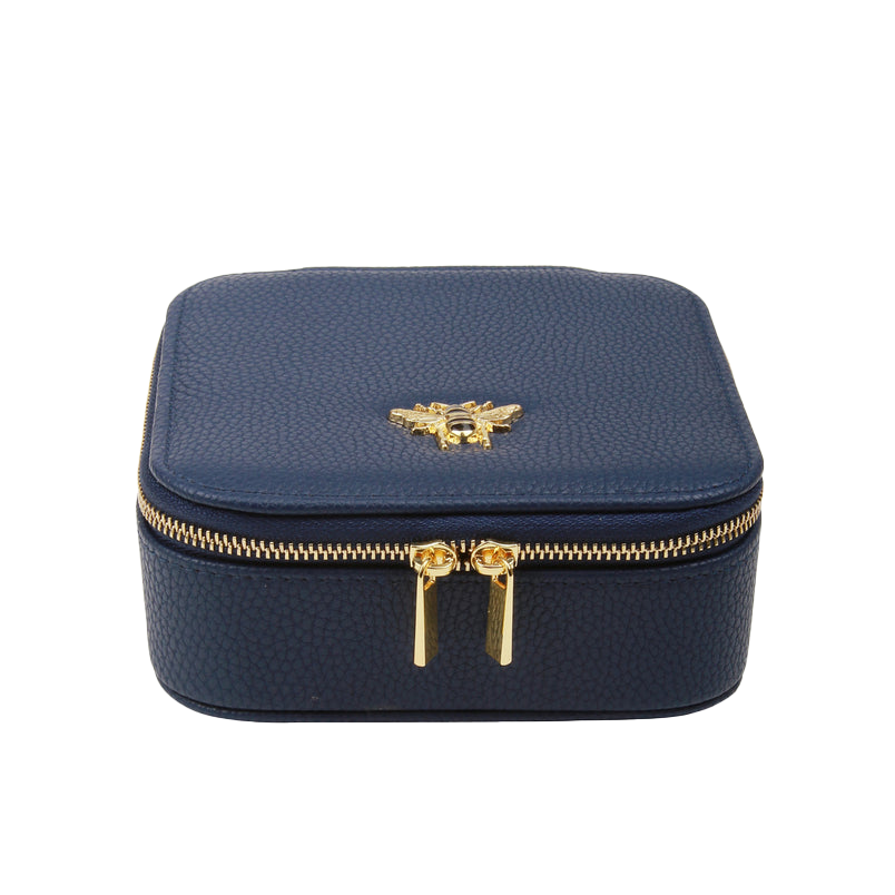 Alice Wheeler London Navy Jewellery Box – Hush Living